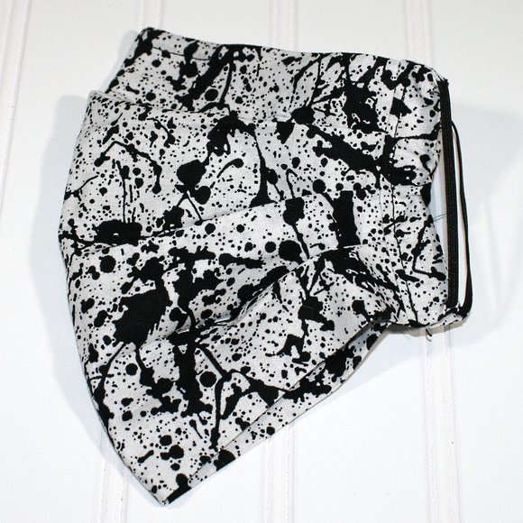 Hand Crafted | Accessories | Handmade Kids Ink Blot Fabric Face Mask ...